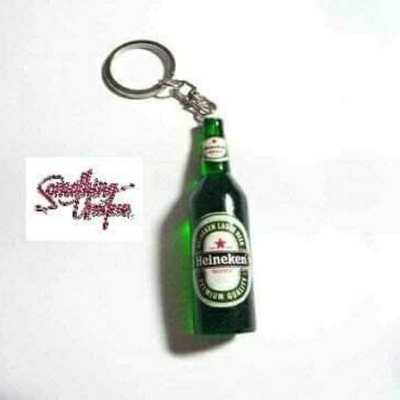 Accessories | Mini Heineken Bottle Keychain | Poshmark